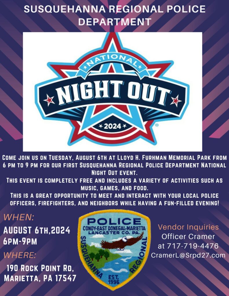 East Donegal Township » Susquehanna Regional Police Department Sponsors ...